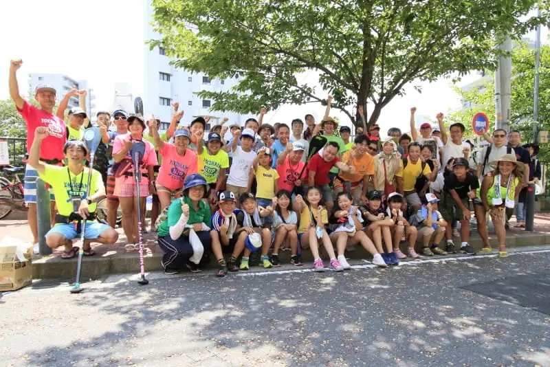 大岡川PGT（PプラスチックGゴミT獲ったどぉ）大作戦｜プラスチック・スマート