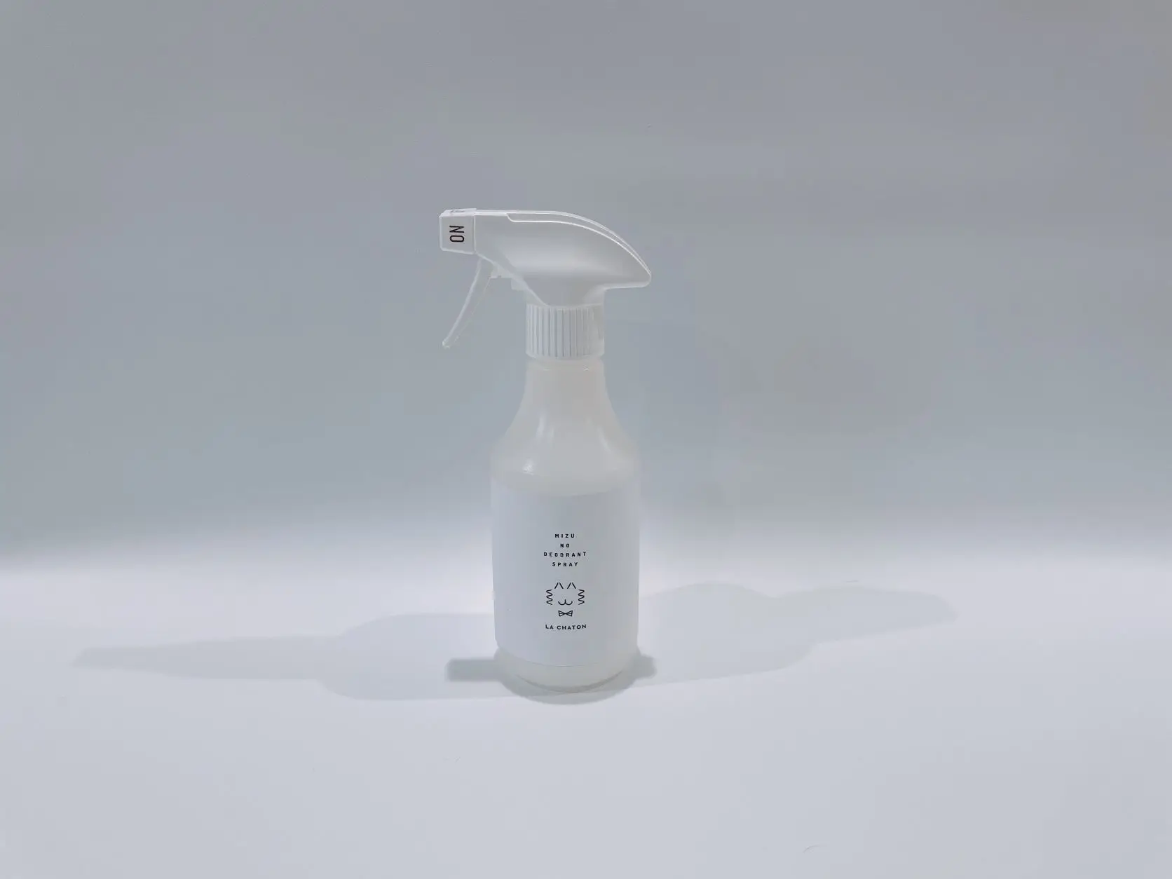 We use eco-friendly biomass containers for the bottles of disinfectant ...